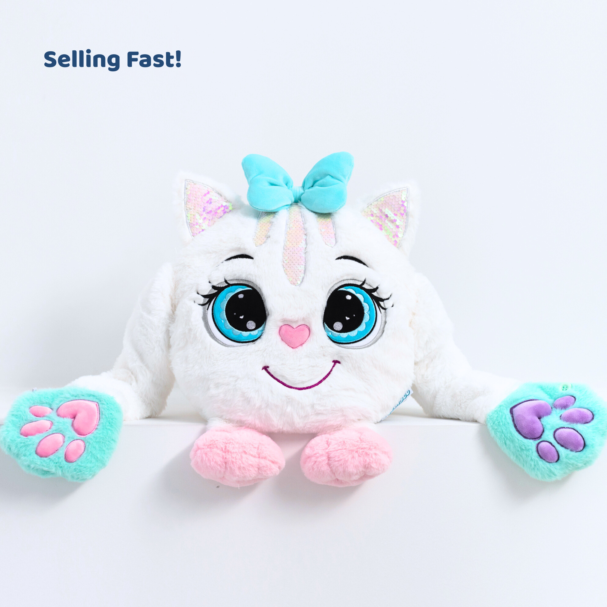 Weighted Cat Plush Toy - Calming Huggable Companion | Melliboo